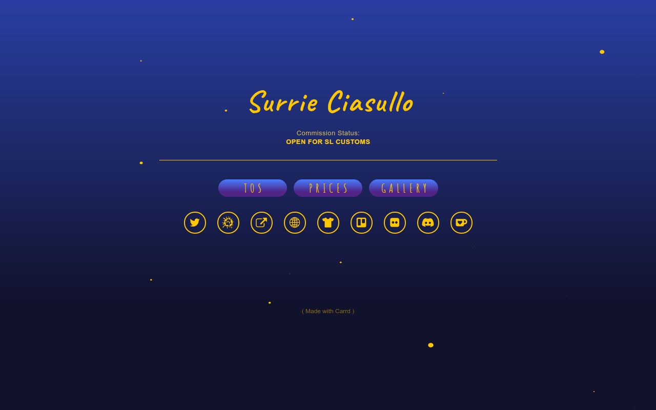 Surrie Ciasullo's Card